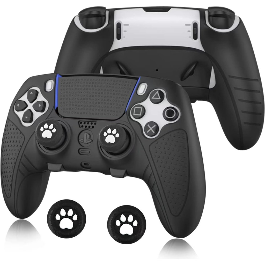 Anti-Slip Silicone Cover Case for ps5 Edge Controller Soft Rubber ...