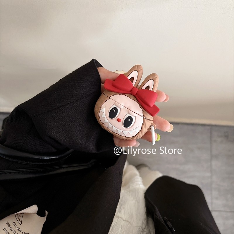 Cute Labubu Case for AirPods 4 [2024] AirPods Pro2 Pro 3 2 1 Soft ...
