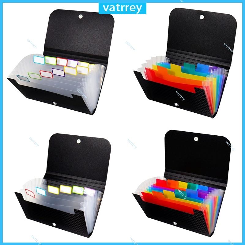 VA Multi-layer File Wallet PP Receipt Folder Financial Bills Organizer ...