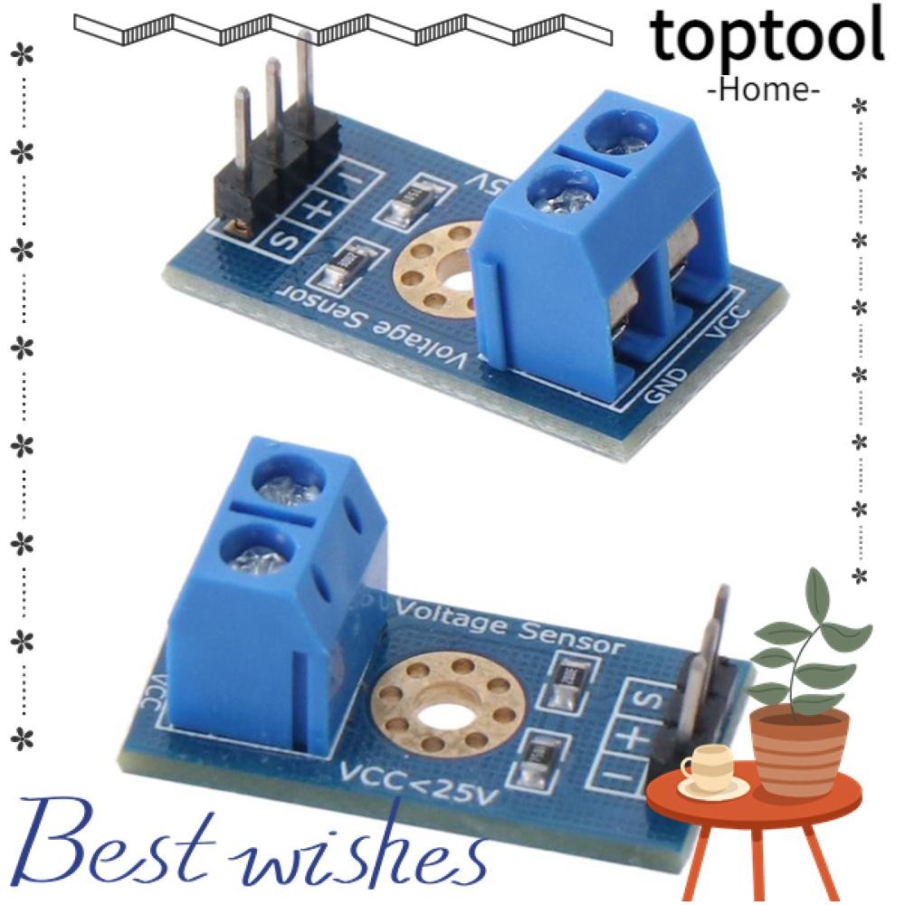TOPTOOL 5PCS Voltage Detection Sensor, DC 0-25V Voltage Terminal ...