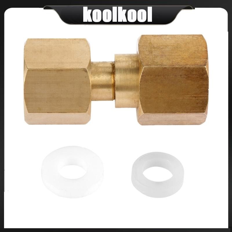 Kool Precisions Threaded CO2 Tanks to Argon Regulator Brass Nut Adapter ...