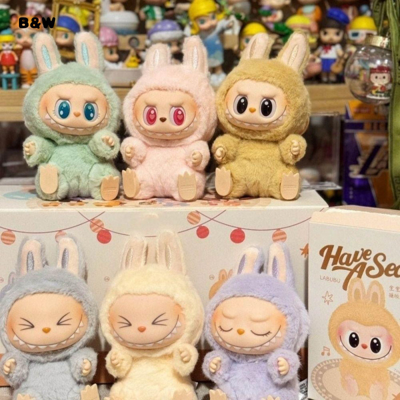 Labubu Movable Goints Labubu Plush Doll, Children Toy Have A Seat ...