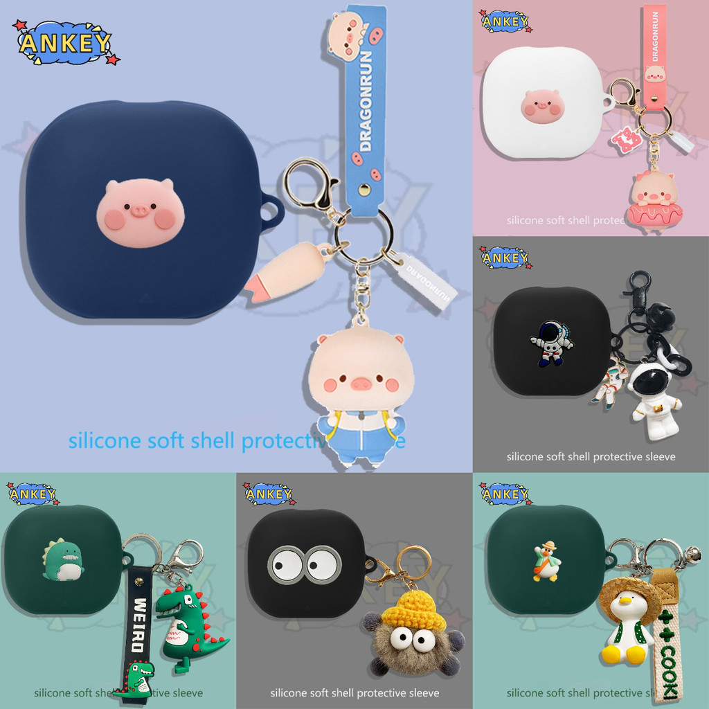 Case For Anker SoundCore AeroFit 2 Earphone Silicone Case Earbuds Cute ...