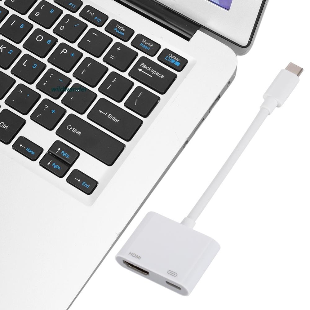 Type C To 4K HDMI-Compatible Adapter w/ PD 100W Multiport Adapter for ...