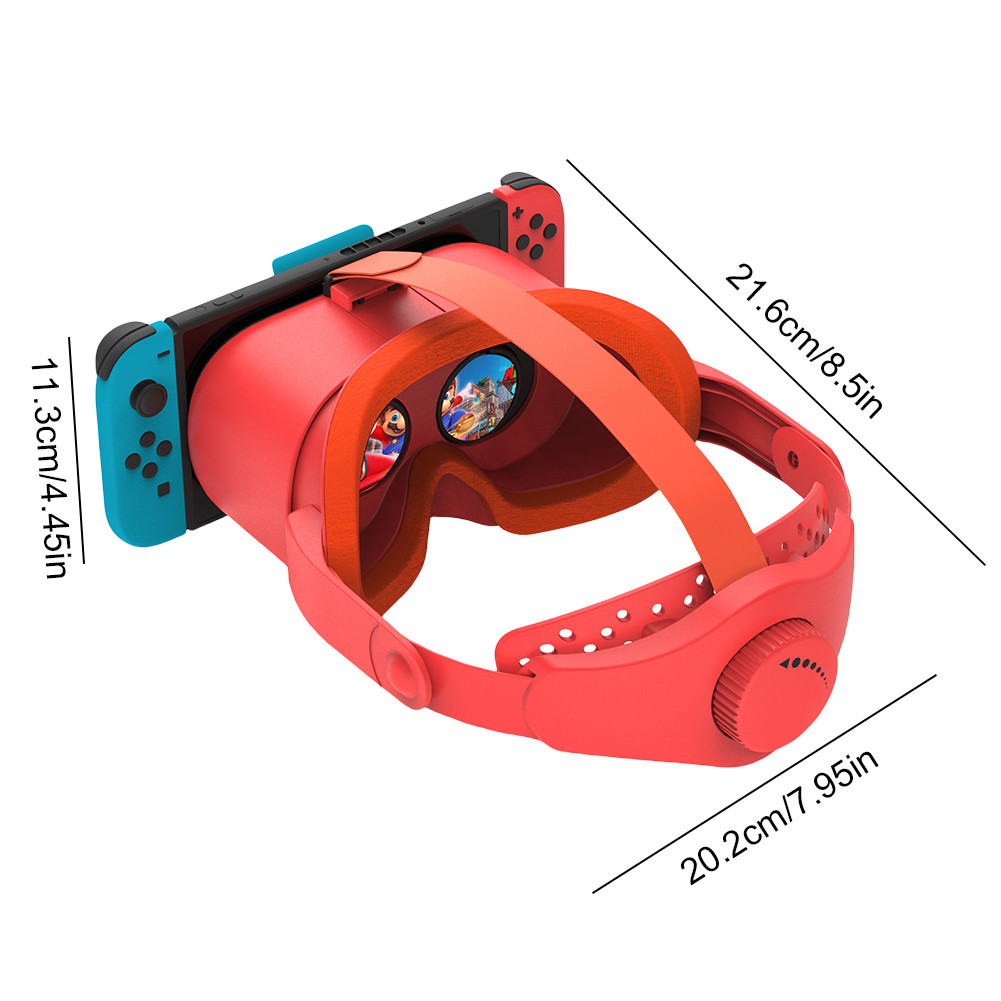 VR Headset 3D VR Glasses with Adjustable Pupil Distance for Switch ...