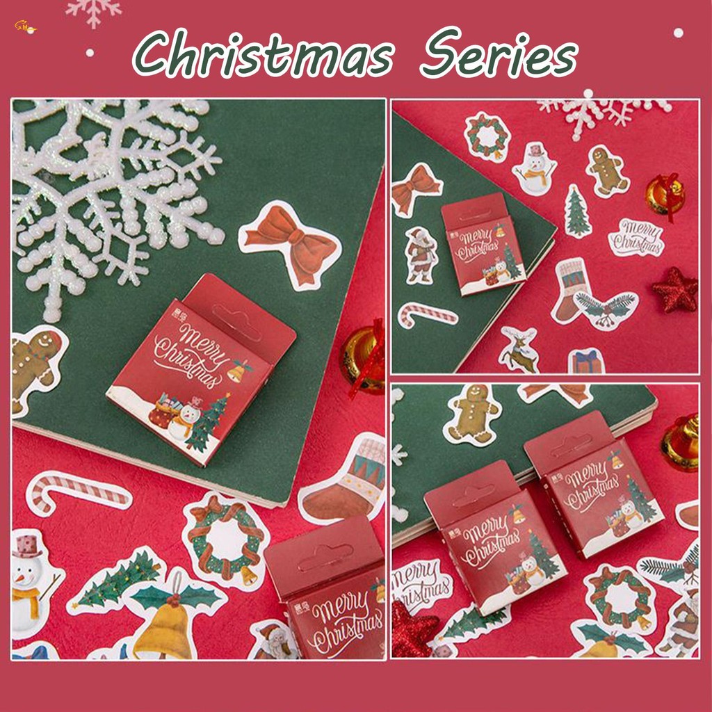 Sticky Labels Christmas Sticker Festive Ambiance Meaningful ...
