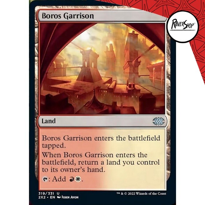 Magic the Gathering MTG Lands : Boros Garrison | Shopee Philippines