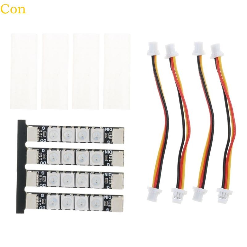 Con Programmable LED Drone Arm Strips Lights 2812 Brightness for FPV ...