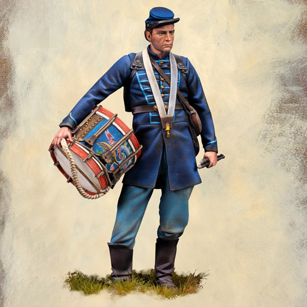 1/24 US 14TH INFANTRY REGIMENT, Resin Model figure, GK, Historical ...