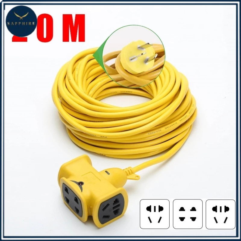 SAP 5M/10M/20M/30M /40M extension cable socket long plug heavy duty ...