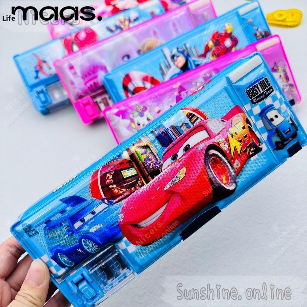 Double Sided OPening Magnetic Pencil Case for Kids Children Pencil case ...