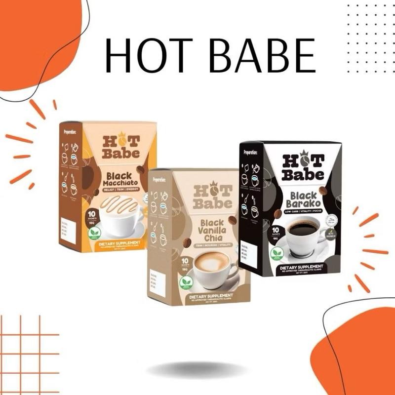 Kiray Hot Babe Coffee: Black Barako, Black Vanilla Chia, Black ...