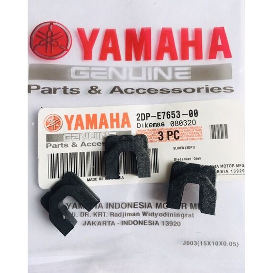 Yamaha Slider Piece For Mio All Models / Aerox / Nmax / Nouvo 5DP-E7653-00/5LW-E7653-00 (3 Pcs ...
