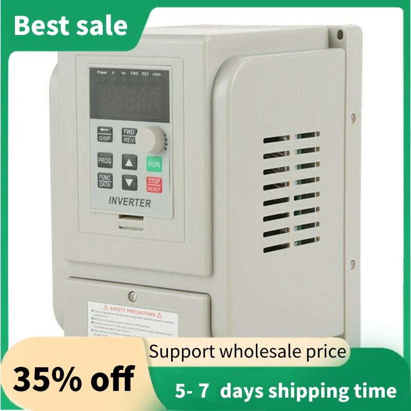 2.2KW 3HP 220V Variable Frequency Drive Inverter CNC VFD VSD Single To 3 Phase On sale | Shopee ...