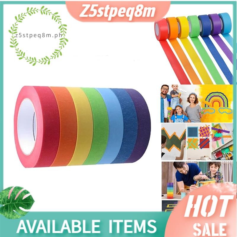 Colored Masking Tape,Colored Painters Tape for Arts and Crafts,Drafting ...