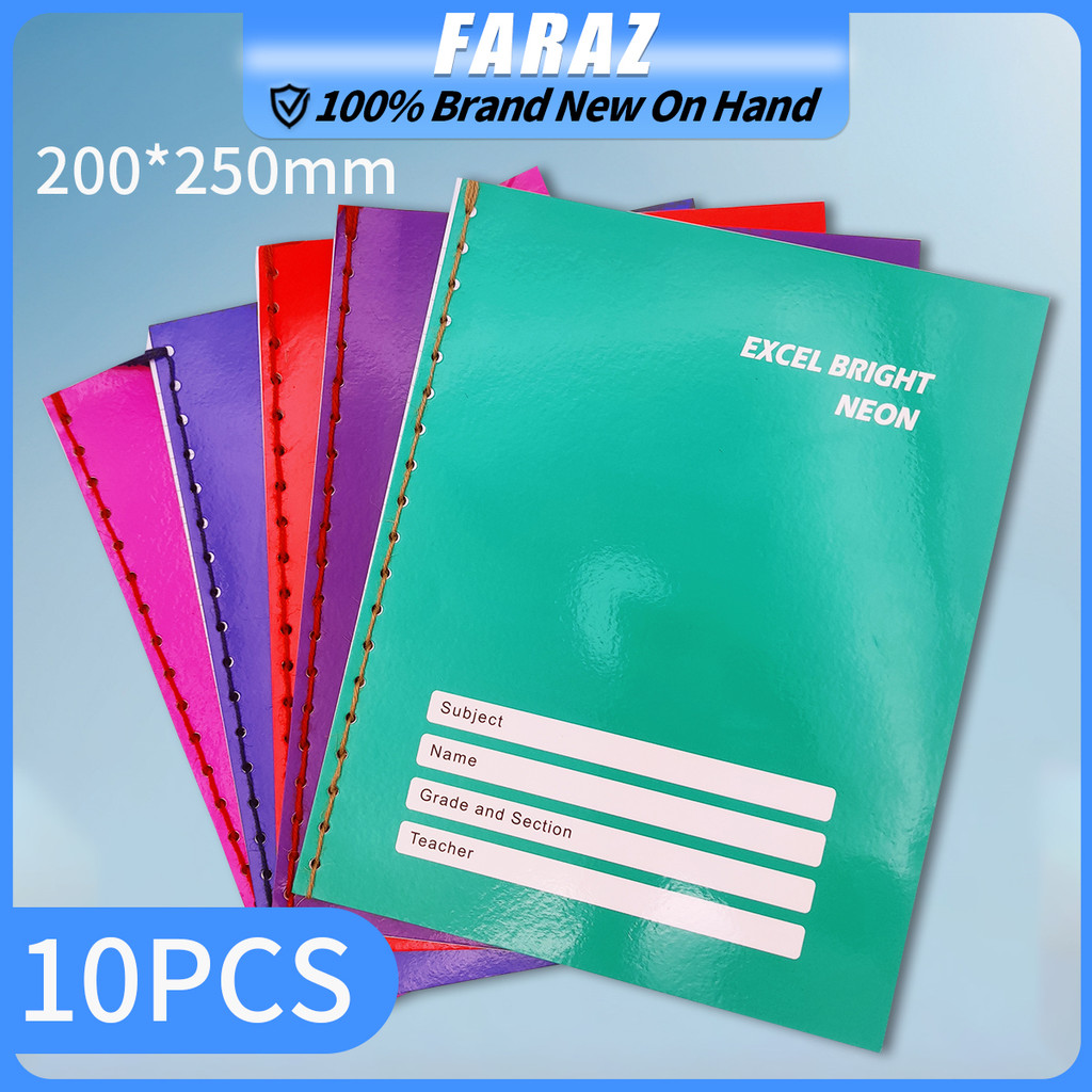 10Pcs/Pack Big Notebook with Yarn with Cover 40 Sheets 200*250MM ...