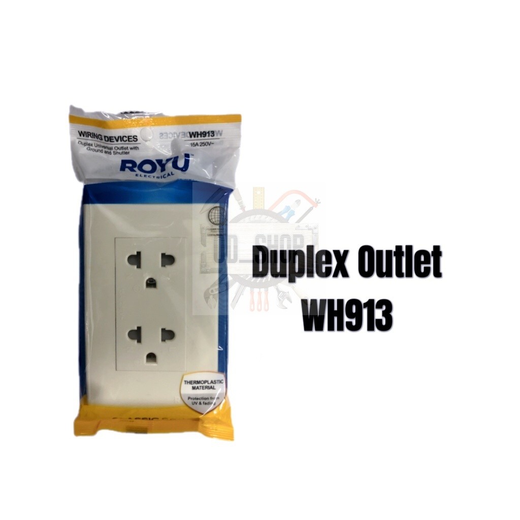 Royu Classic Series Switch & Outlet 1G,2G,3G | Shopee Philippines