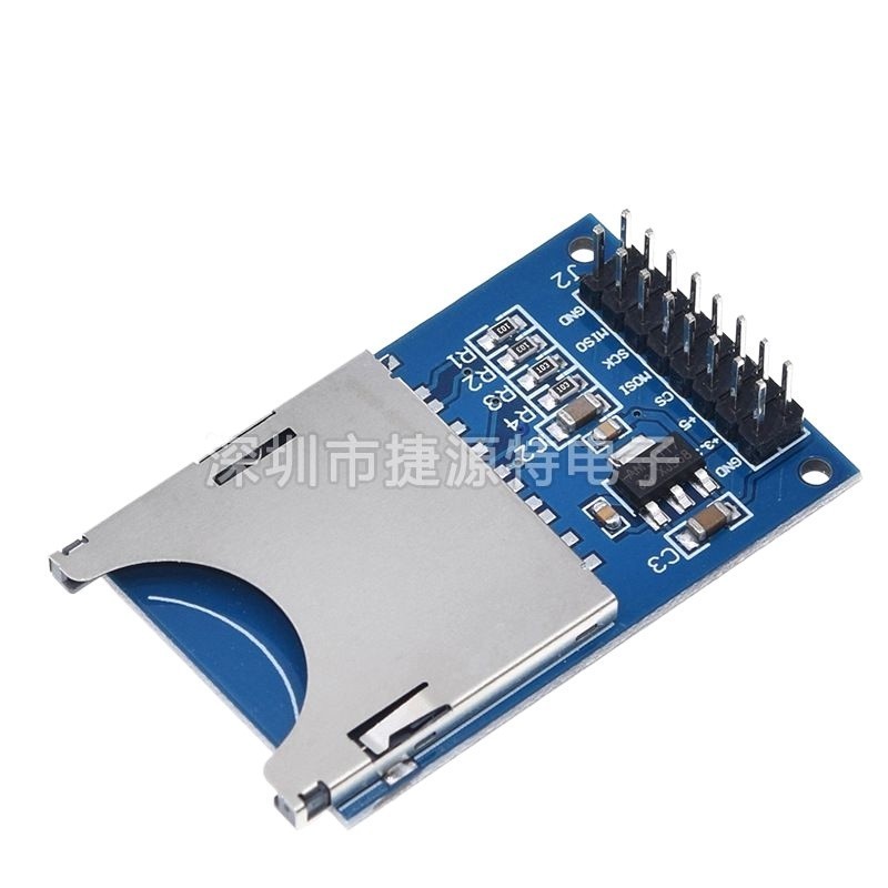 COD☆Micro SD card module with level conversion chip SPI interface TF card reading and writing ...