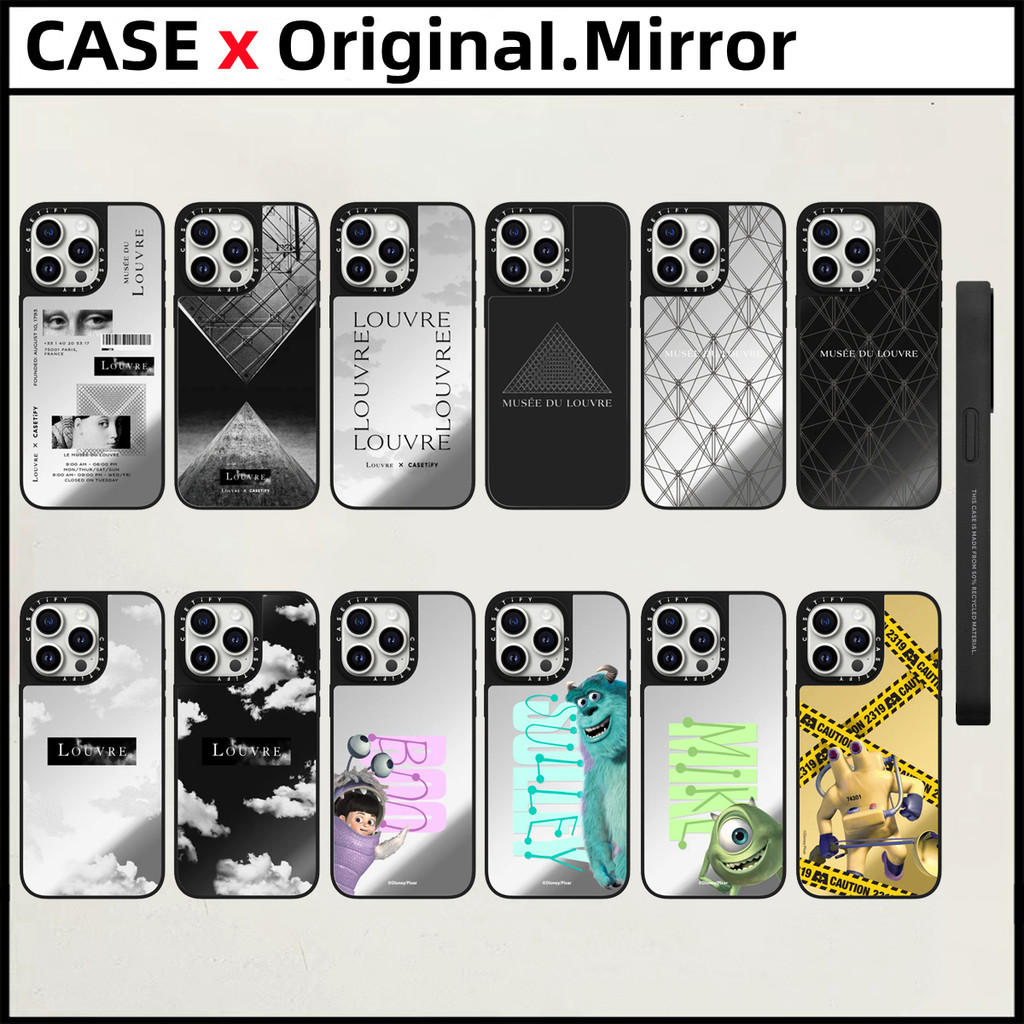 CASETiFY Louvre Disney Monsters, Inc. Mirror iPhone Case For 15 16 Pro ...