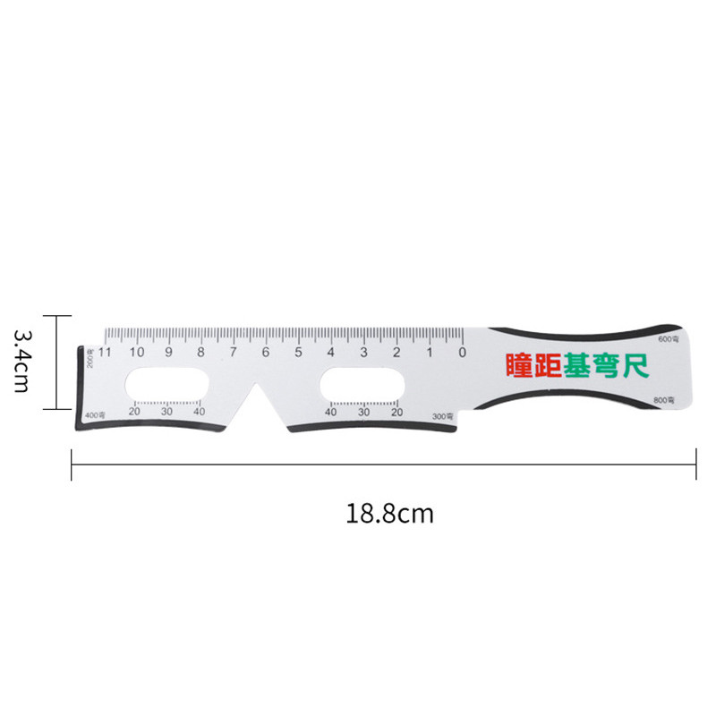IGO 2pcs Measure Optical Vernier PD Ruler Pupil Distance Meter Eye ...