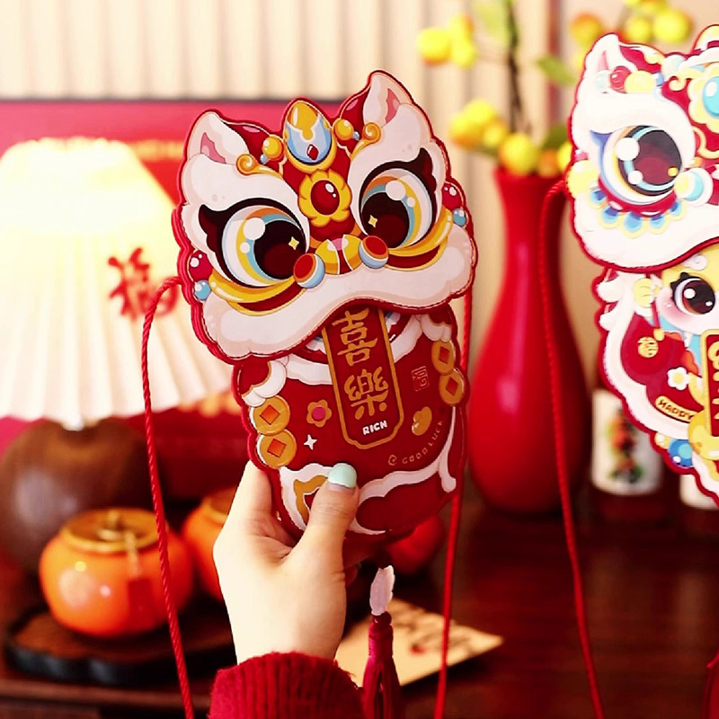 Creative Snake Year Red Packet CNY Slanting Bag Children's New Year ...