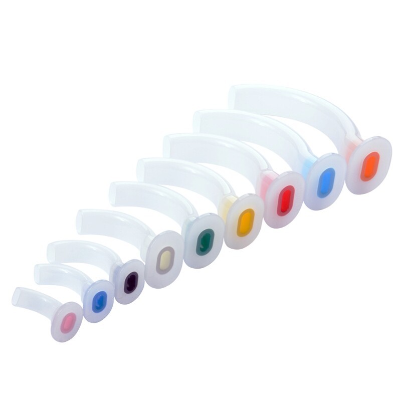 GG+Pack of 9, White Color Disposable Oral Airway Gas Tube First Aid ...