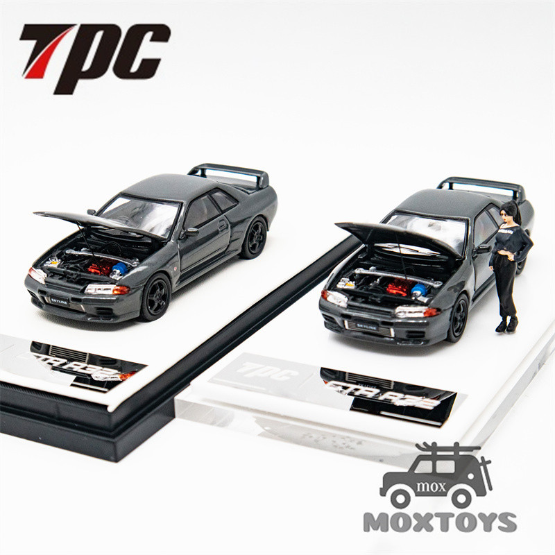 TPC 1:64 GTR R32 Gun Grey Diecast Model Car | Shopee Philippines