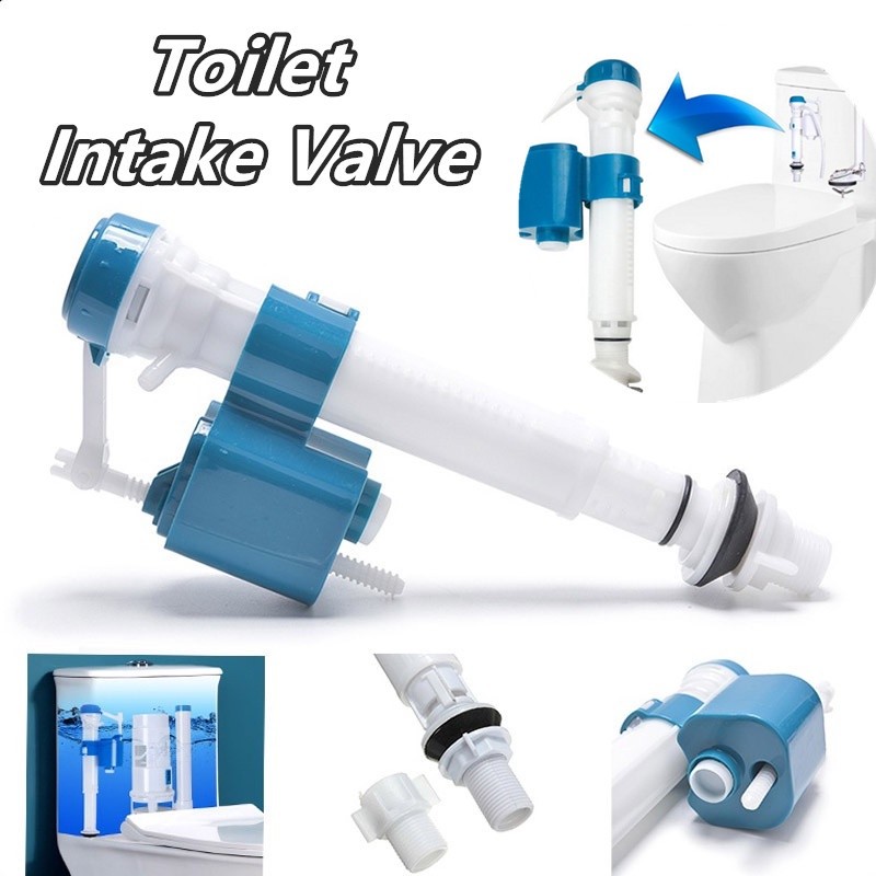 Toilet Intake Valve Water Tank Fittings Toilet Outlet Fill Valve ...