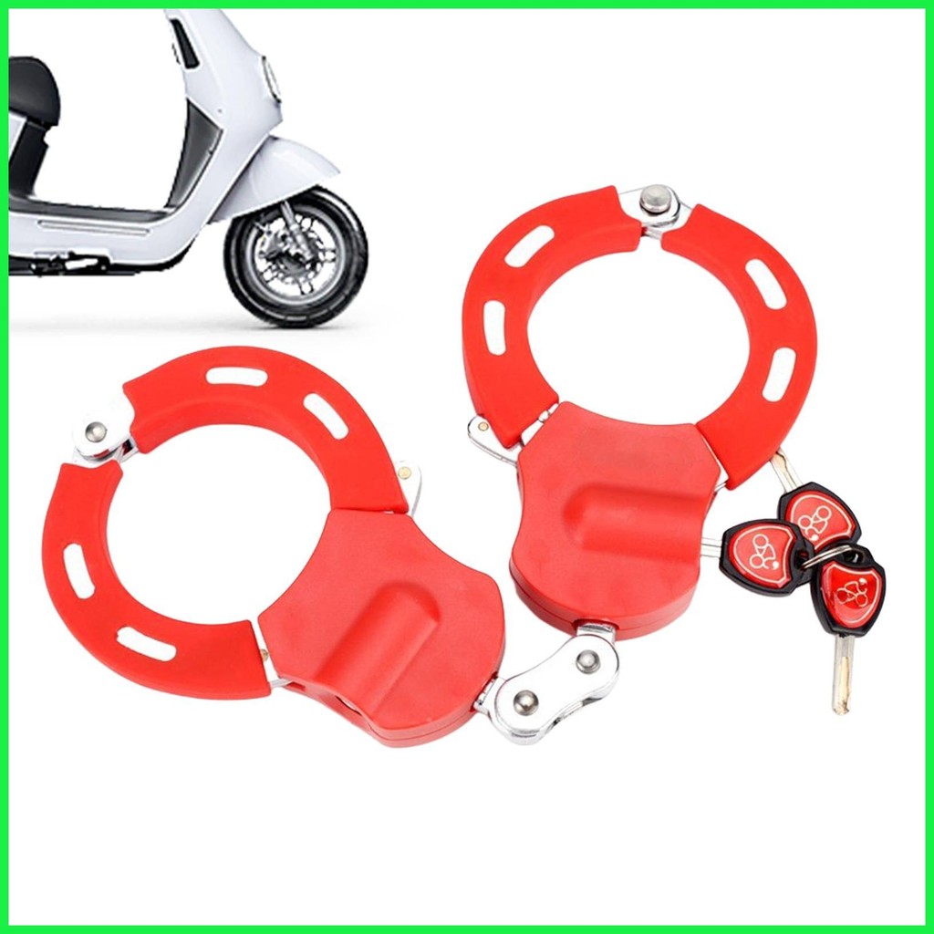 Handcuff Lock For Scooter Heavy Duty Security Anti-Theft Bikes Lock ...