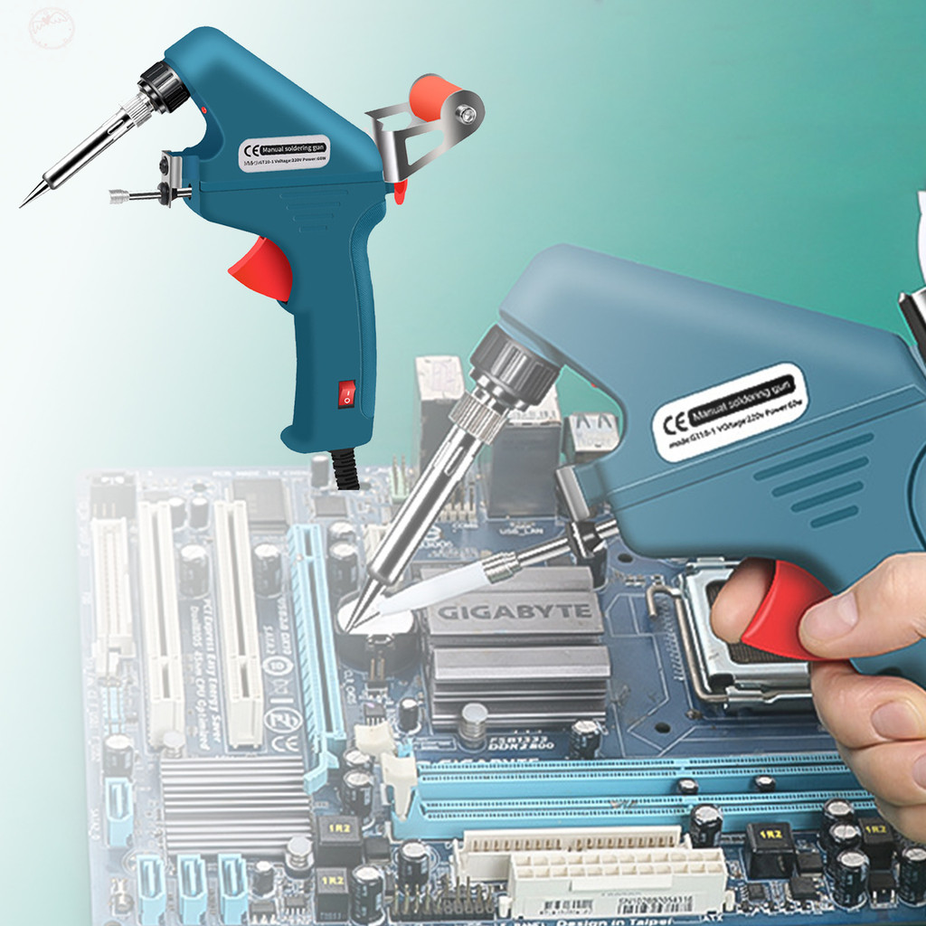 ST 60W/80W Electronic Welding Torch Kit Internal Heat Helping Hand ...