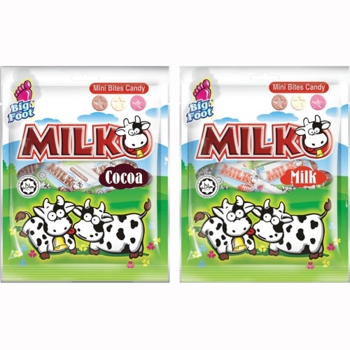 Big Foot Milko Mini Bites Candy 60g | Shopee Philippines