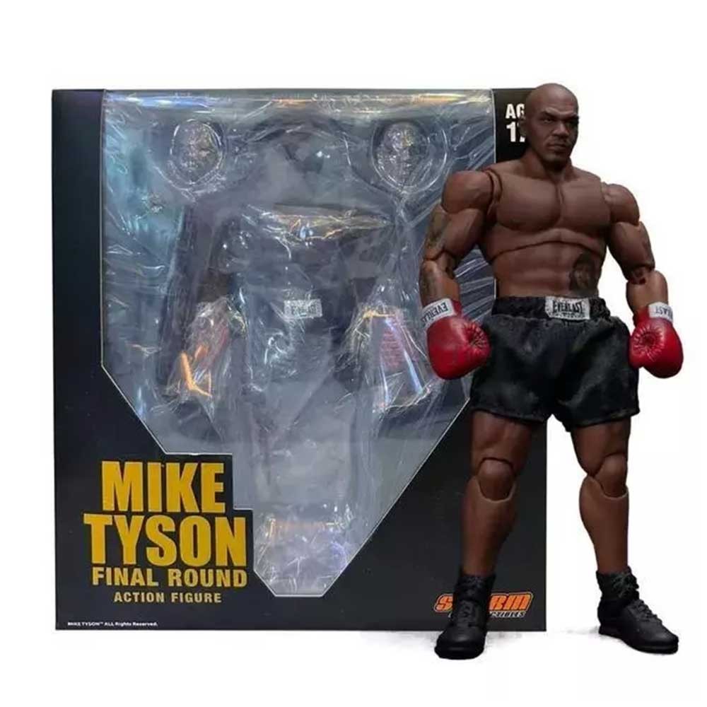 Boxing Champion Mike Tyson Collectible Model 3 Head Action Figure Gift ...