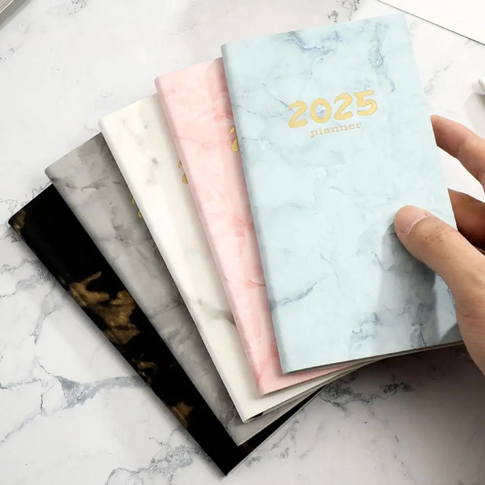 Portable diary a6 2025 with calendar, pocket journal, weekly planner ...