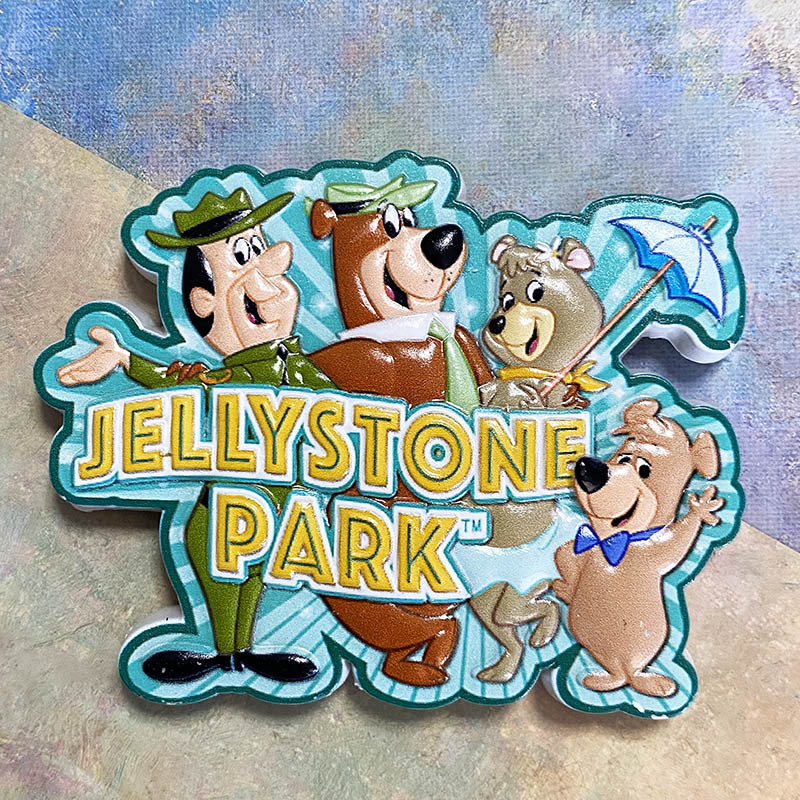 Jerry Stone Park, American Painted cartoon culture, 3D refrigerator ...