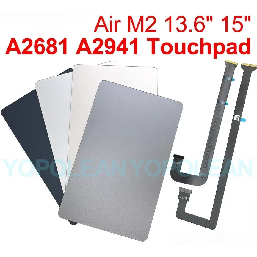 Original A2681 Trackpad For MacBook Air Retina 13.6" 15" Touchpad Gray ...