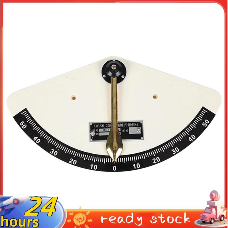 []55-Degree Swing Pendulum Tilt with Accurate Scales Ship Inclinometer ...