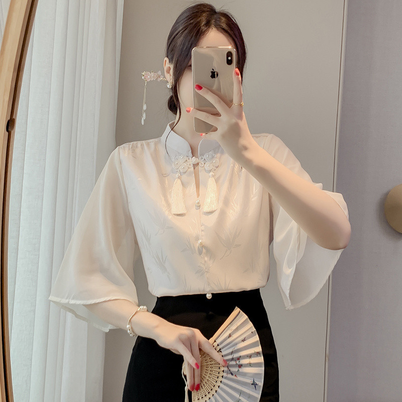 asian inspired attire for women barong blouse ，Modern Filipiniana Top ...