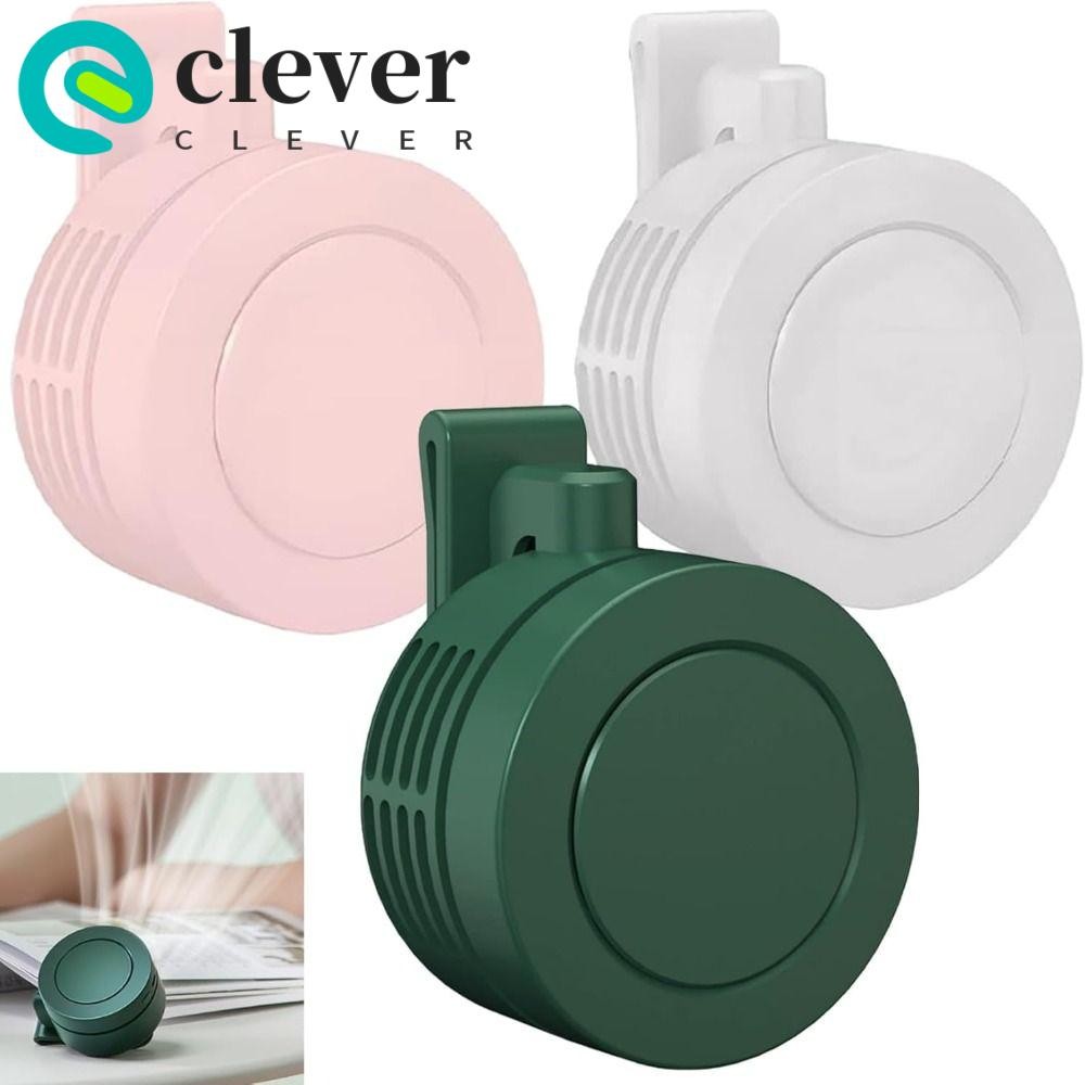 CLEVER Silent Mini Bladeless Electric Fan, 360 Degree Adjustable 3 ...