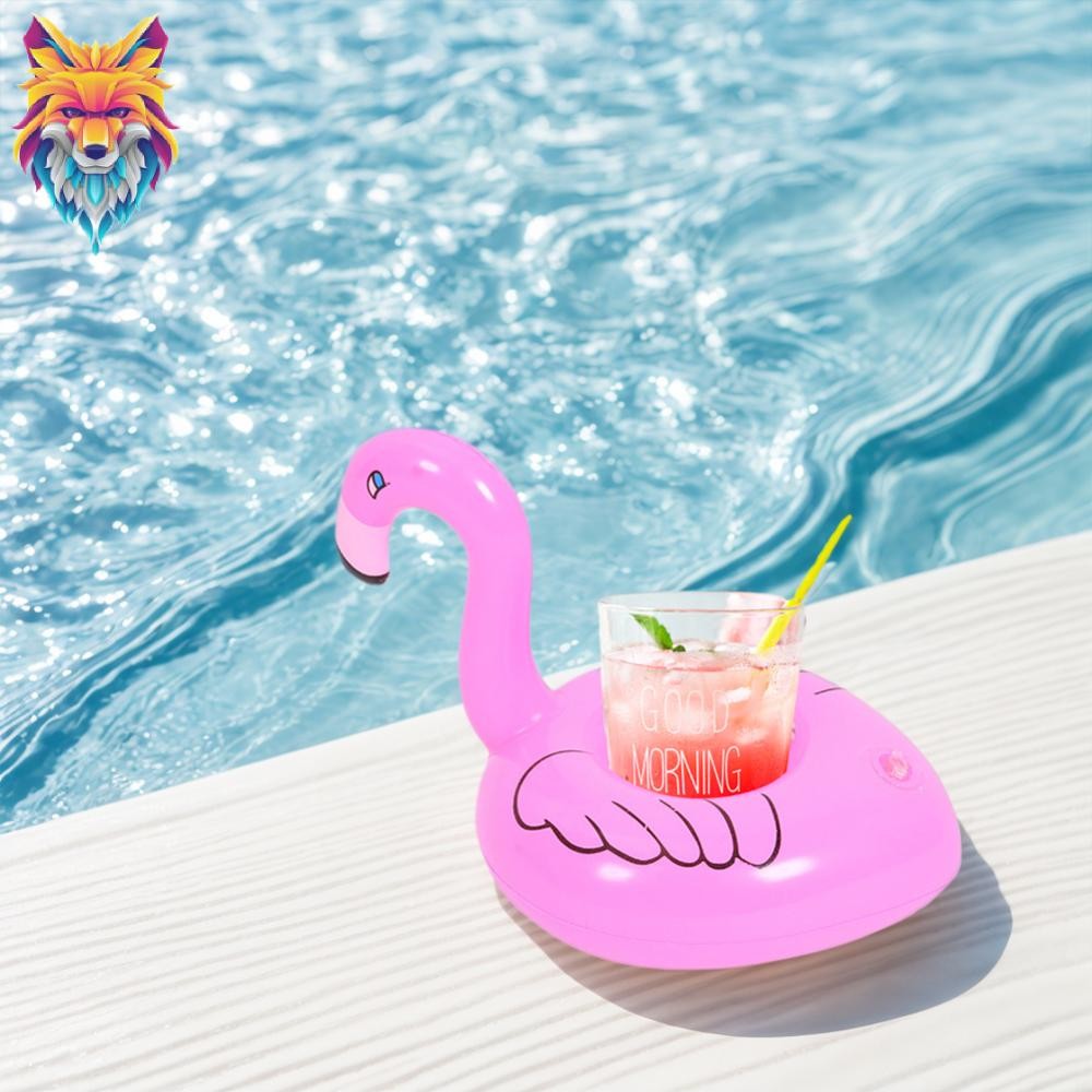 [outdoorstyle.ph] 20 Pcs Flamingos Cup Holder Swimming Pool Float for ...