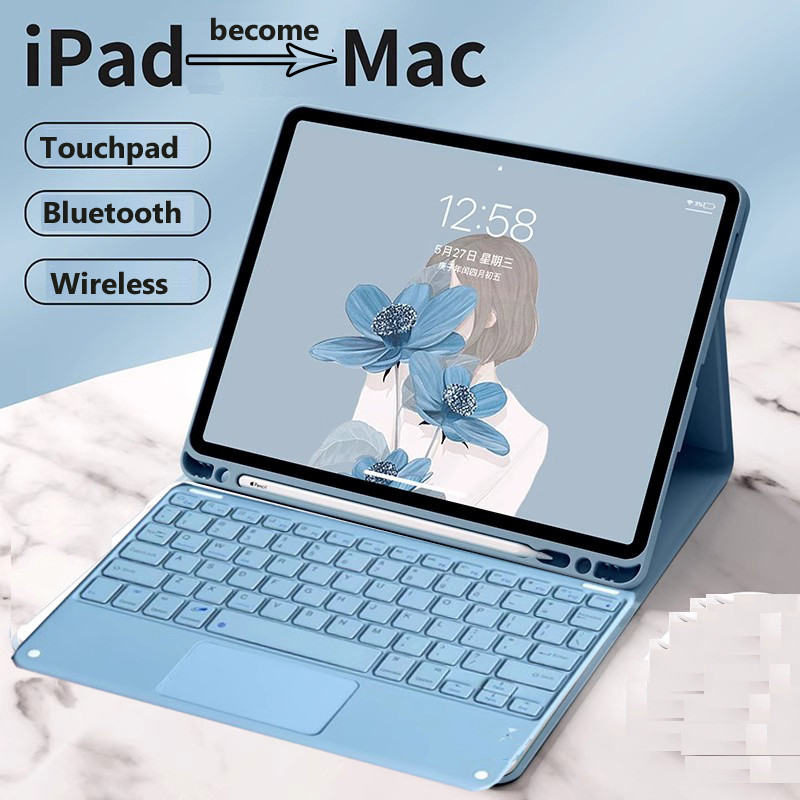 Keyboard with Case for Xiaomi Redmi Pad 2 2025 11"inch 4G/Wifi Pad SE ...