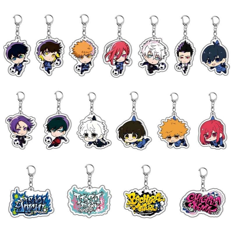 Anime Blue Lock Chigiri Hyouma Isagi Yoichi Bachira Meguru Cute Pendant ...