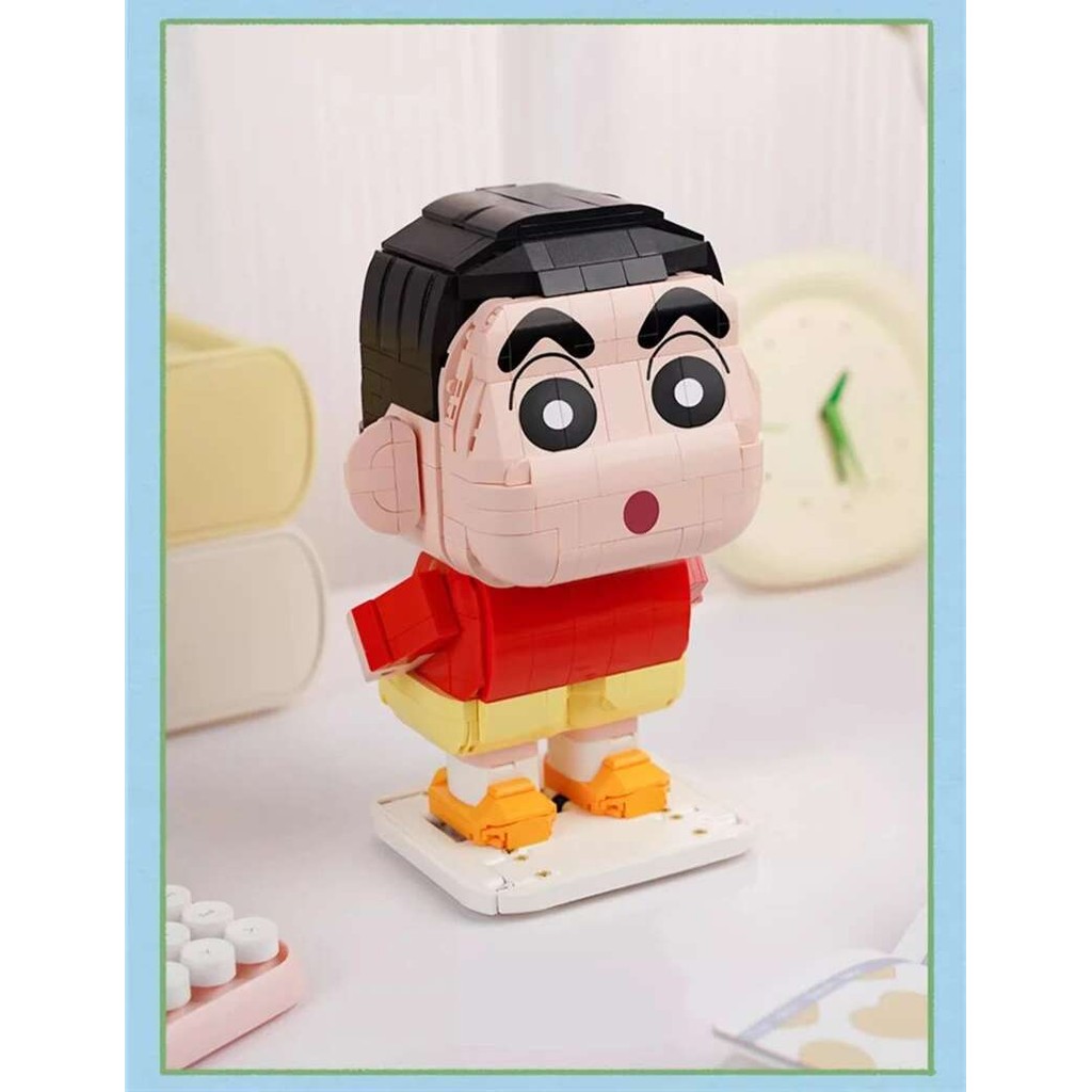 Keeppley Crayon Shin-chan Building Blocks Animation Peripheral ...