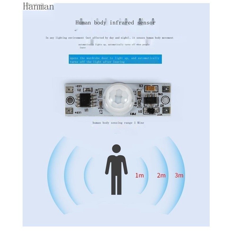 COD/Human body induction switch infrared sensor shielding hand-scanning ...