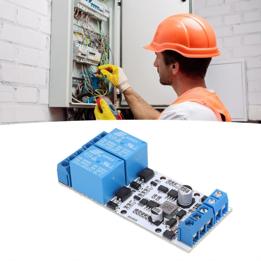 Bamaxis RS485 Relay Module 5 To 32V 2 Channel with Optocoupler for ...