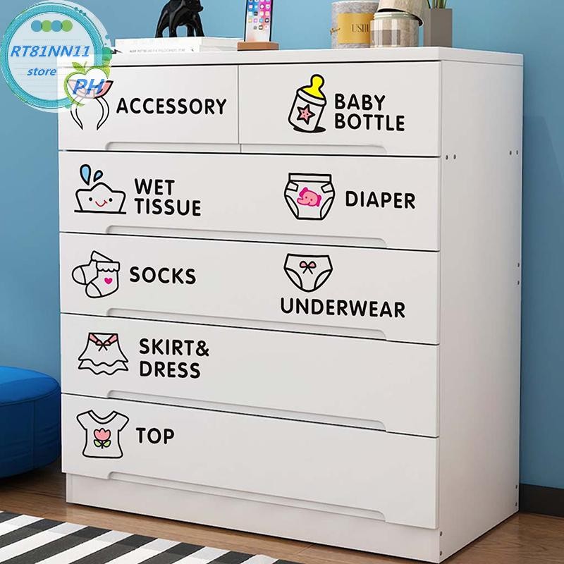 rt81nn11 Baby Clothes Stickers Home Decor Wardrobe Sticker Decal ...