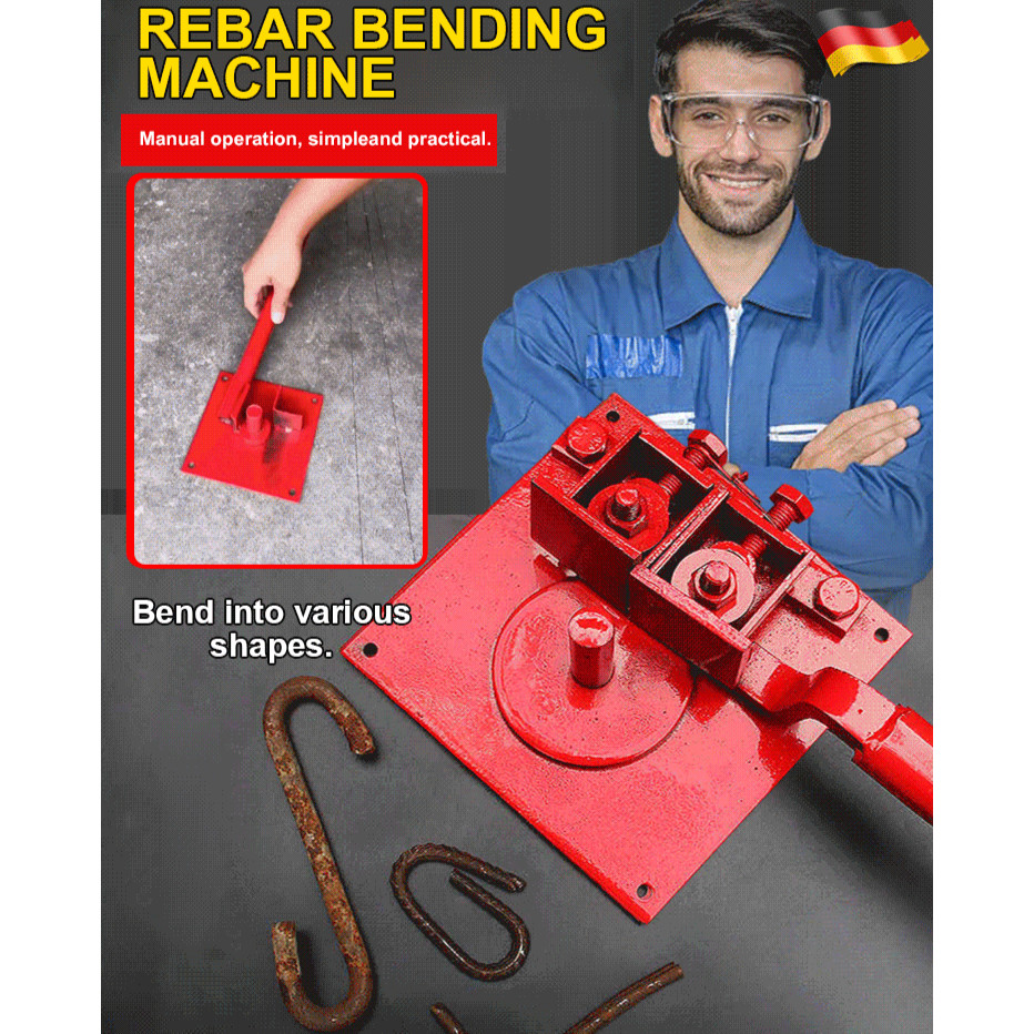 【100% High-quality】Labor-Saving Steel Bar Bender Manual Rebar Bender ...