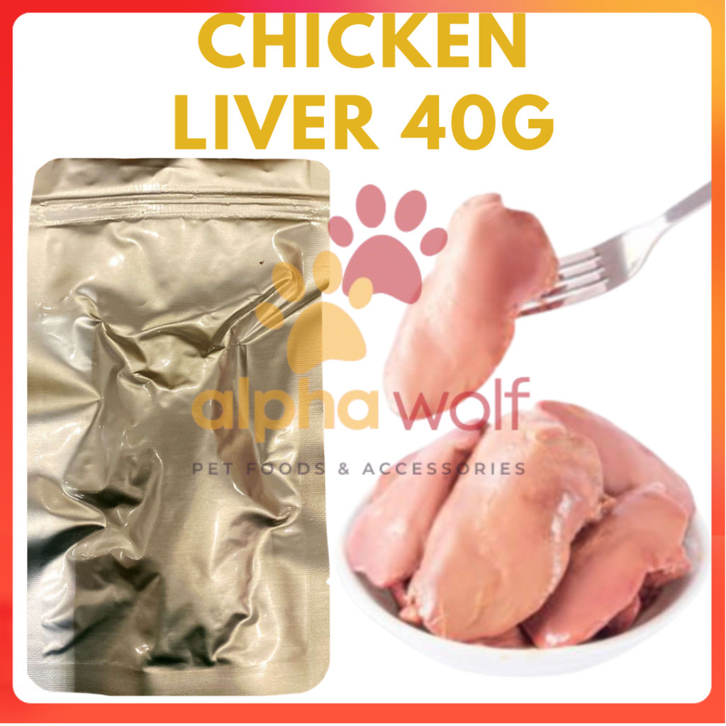 Real Chicken Liver for Dogs and Cats Treat 40g | Shopee Philippines