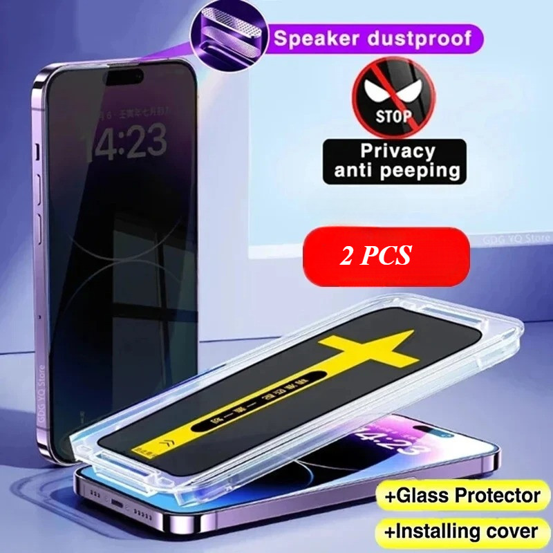 Anti Spy Privacy Protect Tempered Glass For Samsung Galaxy A16 A15 A14 M55 M55S M34 M54 M14 M05 ...