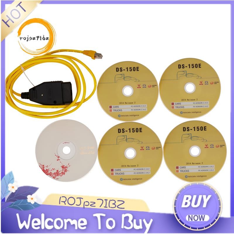 for E-SYS Icom For Enet Ethernet To Obd Interface Cable Coding F-Series ...