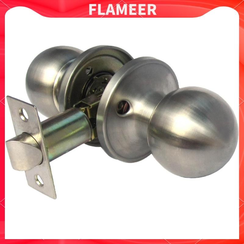 Passage Knob Lever Handle Non Locking Brushed | Shopee Philippines